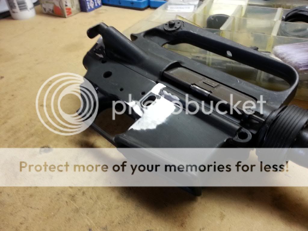 How close is Rustoleum Dark Primer to the original Colt Gray anodizing ...